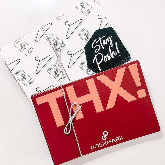 poshmark | Office | Poshmark Thank You Note Cards | Poshmark